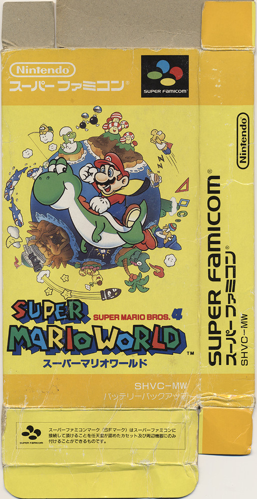 Snes Central: Super Mario World (SHVC-MW) - Box Information