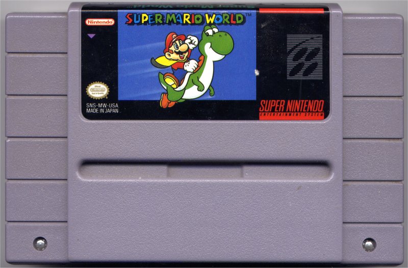 Snes Central: Super Mario World (SNS-MW-USA) - Cart Information